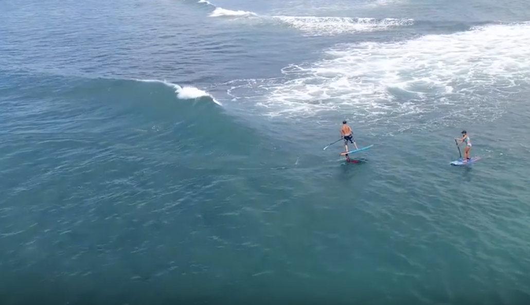 Zane Schweitzer Hydrofoil Surfing on Maui - Paddlesports News