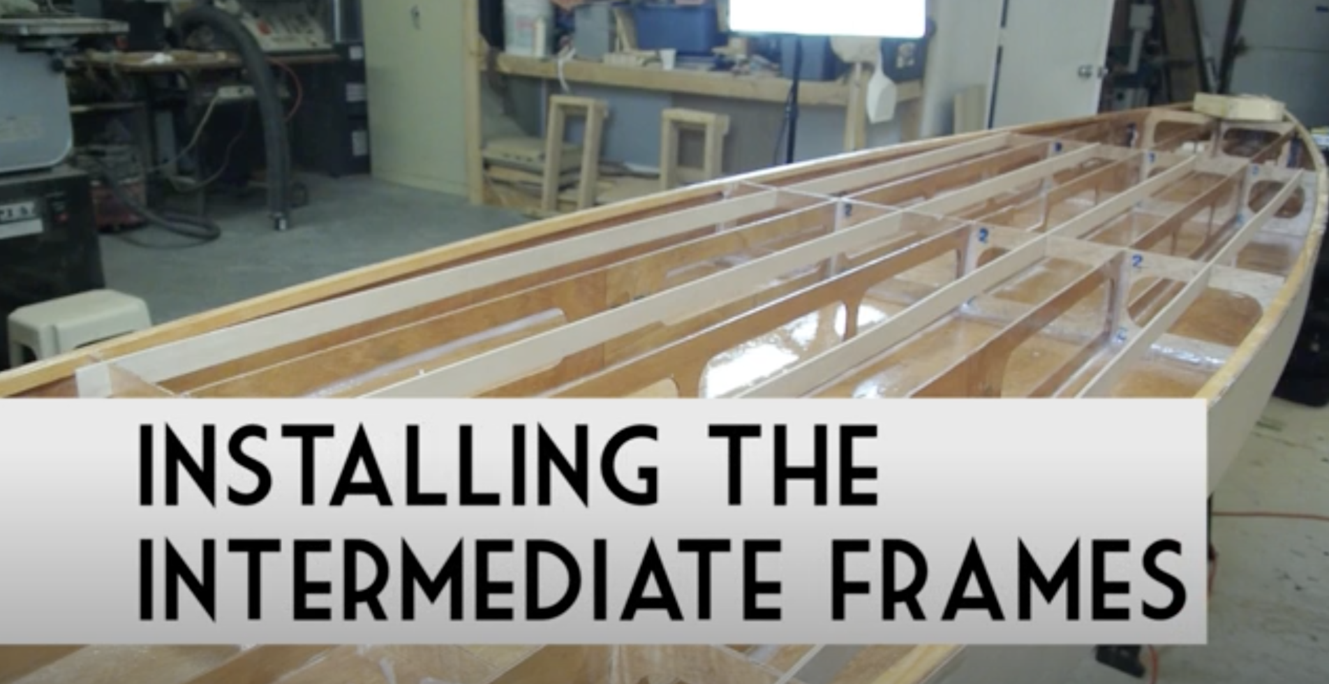 Boardman 14 SUP Construction Video #13: Installing the Intermediate ...