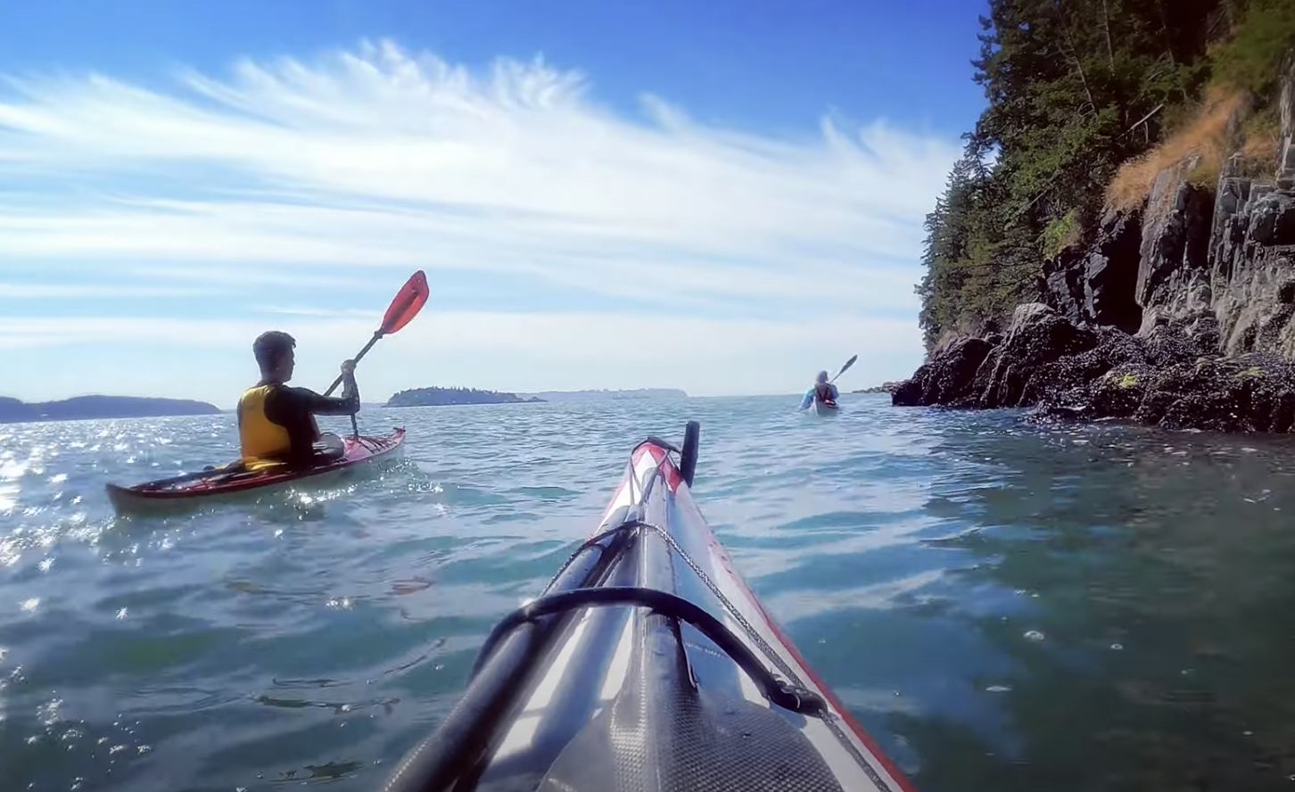 Sea Kayaking from West Vancouver to Cape Roger Curtis on Bowen Island ...