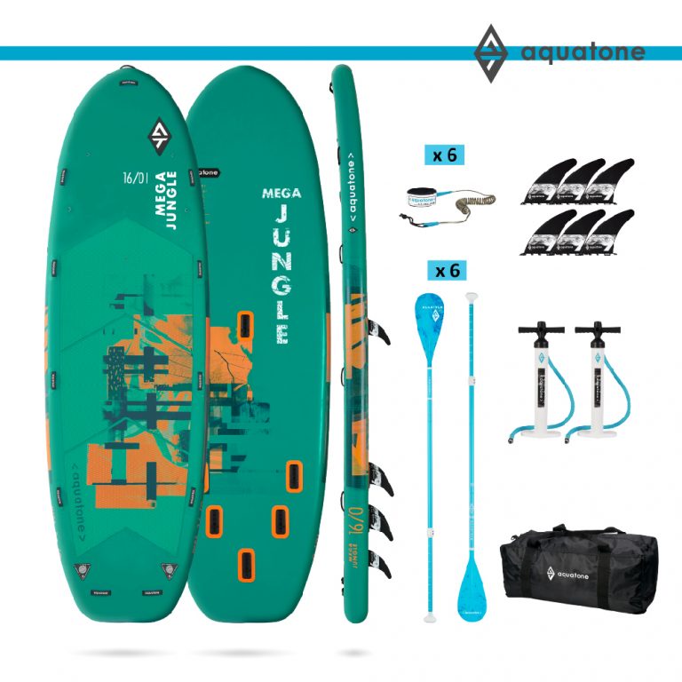 MEGA JUNGLE 16'0'' MULTI-PERSON SUP - Paddling Buyer's Guide